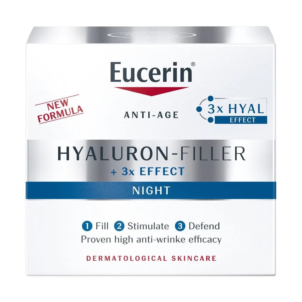 EUCERIN HYALURON FILLER NIGHT CREAM 50 ML | Rosh Medical Company